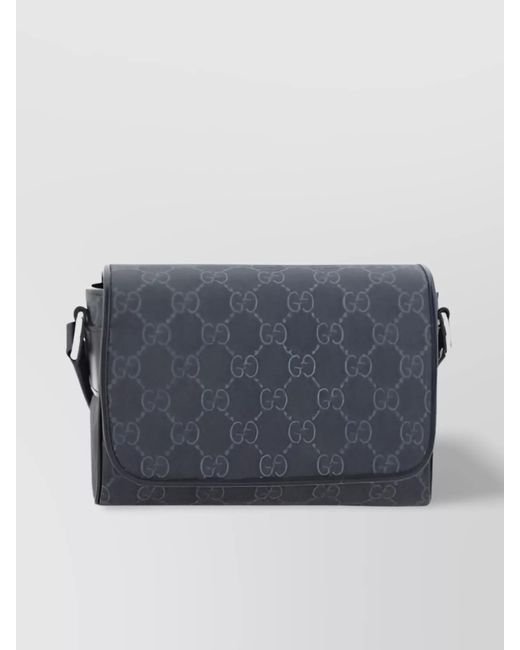 Gucci Adjustable Mini Rectangular Shoulder Bag in Blue for Men | Lyst