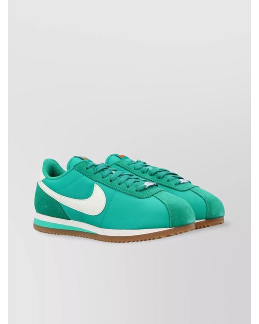 Nike Herringbone Rubber Sole Sneakers in Green | Lyst UK