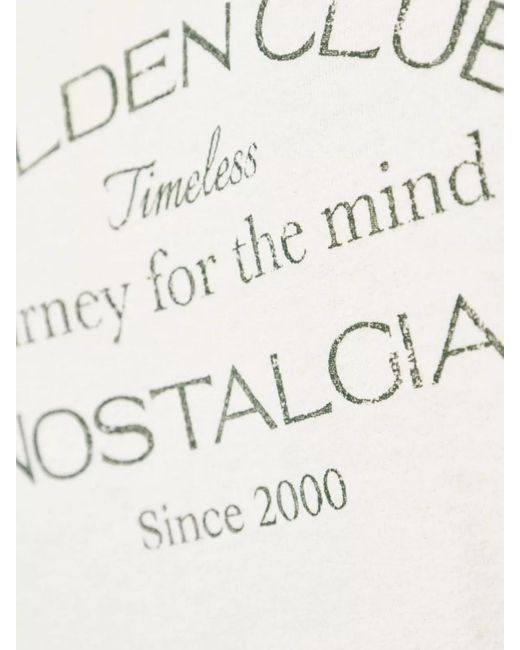 Golden Goose Starry Crew Neck T-Shirt in White for Men | Lyst UK