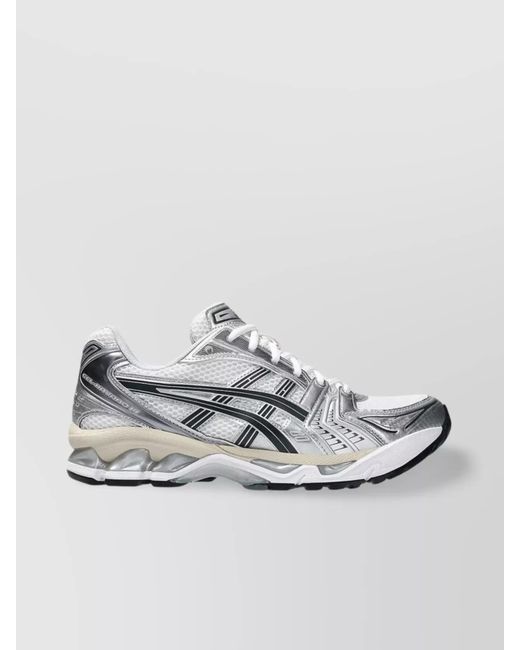 Asics Leaf Sneakers Mesh Reflective in Metallic | Lyst UK