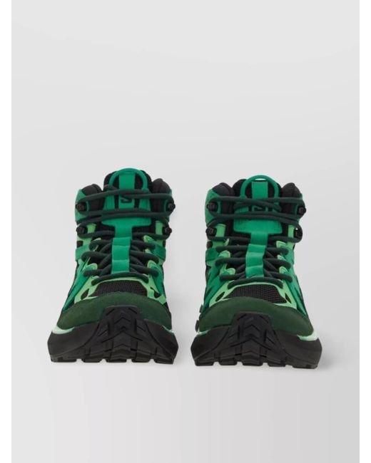 Salomon Mid Gore-Tex Sneakers Mesh Panels in Green | Lyst