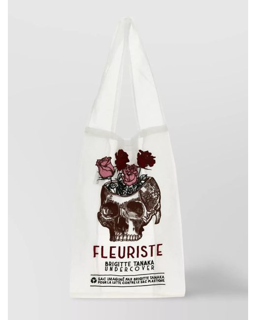 Undercover Brigitte Tanaka Shopping Tote Bag in White | Lyst