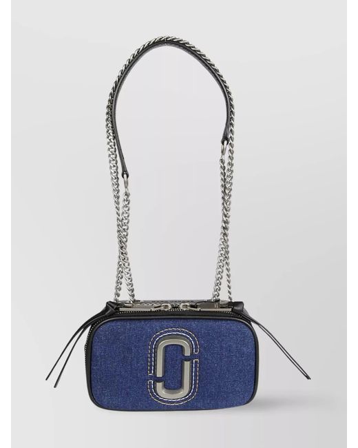 Marc Jacobs Snapshot Cross-Body Bag Chain Strap in Blue | Lyst