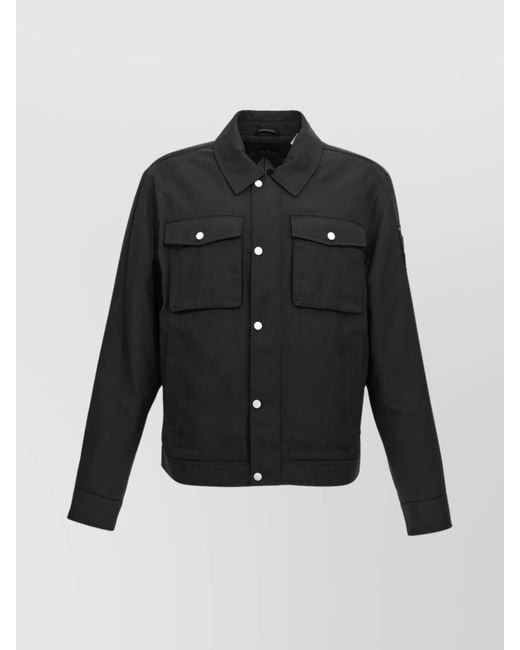 Moose Knuckles 'Jacque Ply' Jacket With Metal Hardware in Black for Men ...