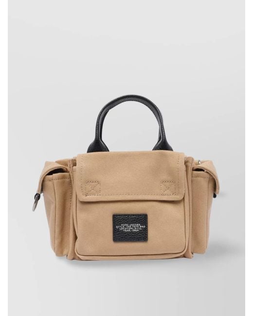 Marc Jacobs Tool Box Crossbody Bag With 2 Handles in Natural | Lyst