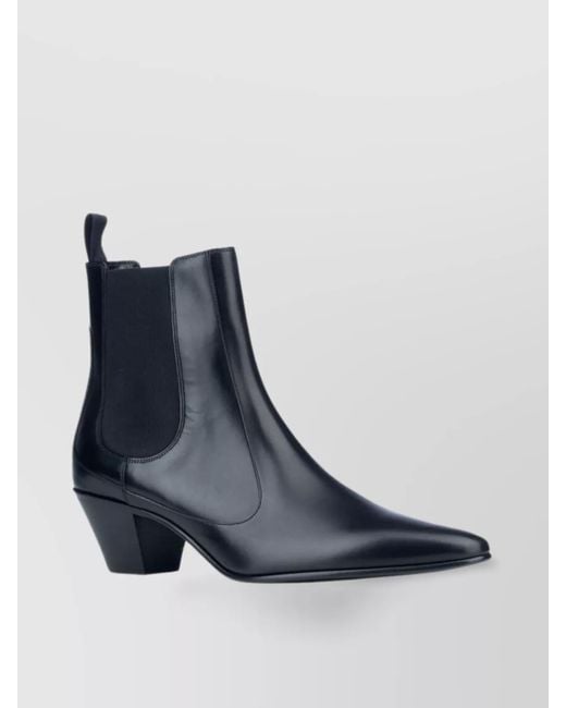 Celine Heel Toe Tab Boots in Blue for Men | Lyst