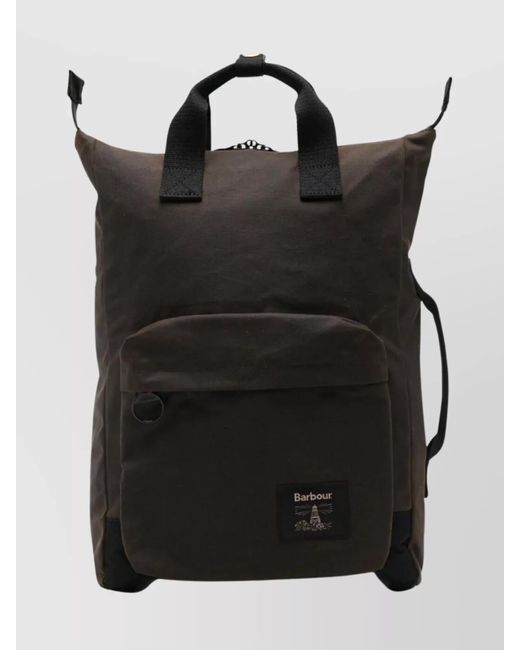 Barbour Versatile Backpack Featuring Adjustable Straps in Black for Men ...