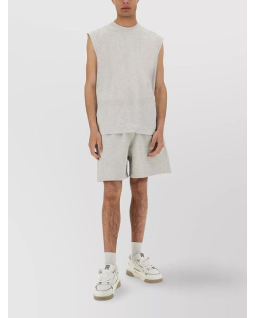 Represent "Initial" Knee Length Shorts in White for Men | Lyst UK