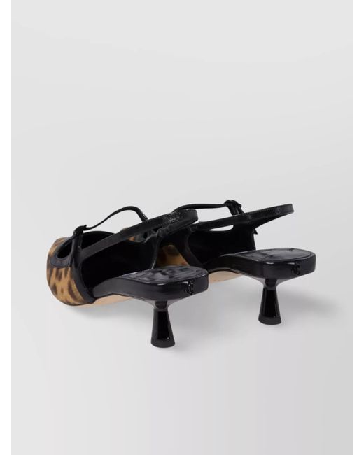 Jimmy Choo Pointed Toe Kitten Heel Animal Print Pumps | Lyst UK