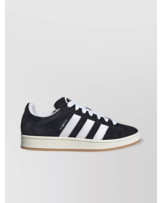 adidas Campus Sneaker With Suede And Leather in Blue | Lyst
