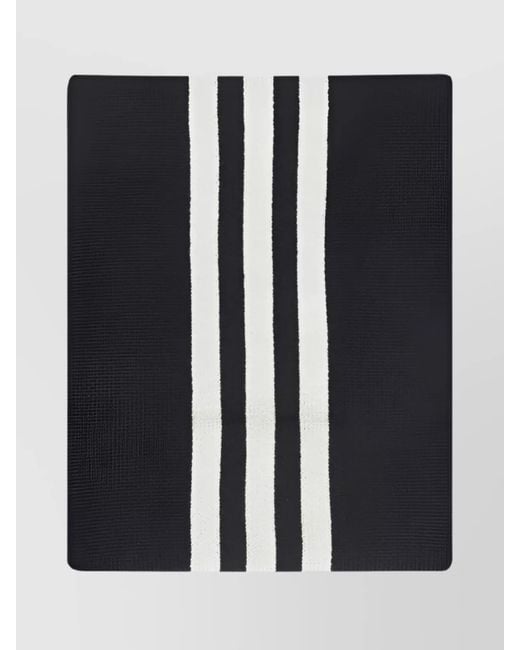 Y-3 Rectangular Knitted Scarf Double-Face Pattern in Grey for Men | Lyst UK