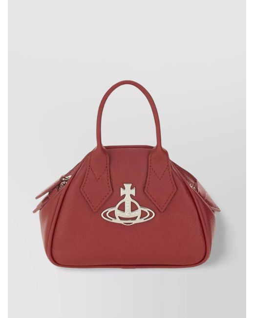 Vivienne Westwood "Mini Yasmine" Cross-Body Bag & Satchel in Red | Lyst