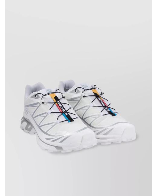 Salomon Mesh Upper Rubber Outsole Sneakers Slip-On in White for Men | Lyst