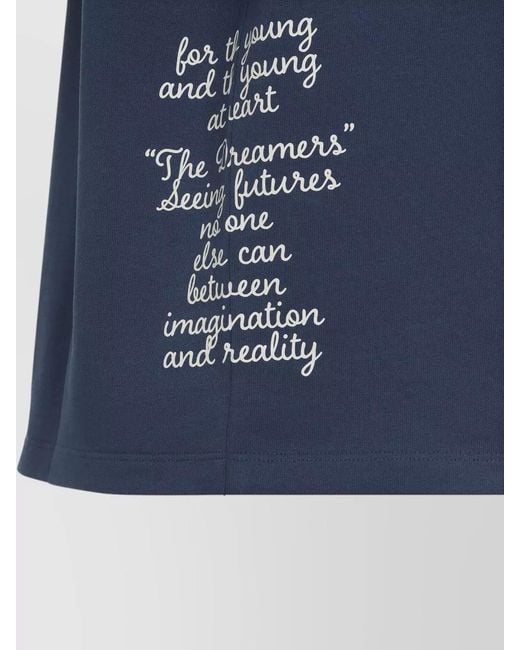 Amiri Varsity Patch Oversized Graphic Logo T-Shirt in Blue for Men ...