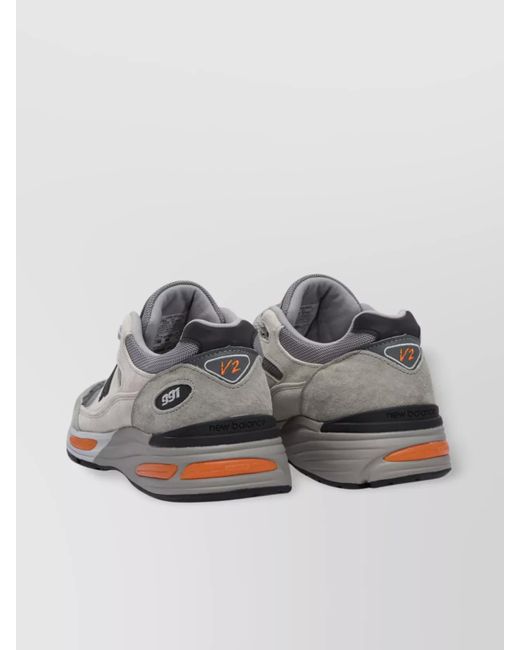 New Balance Sneakers Mesh Panel Rubber Outsole in Grey for Men | Lyst UK