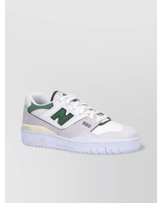 New Balance Low Top Sneakers Contrast Panel in Metallic | Lyst UK