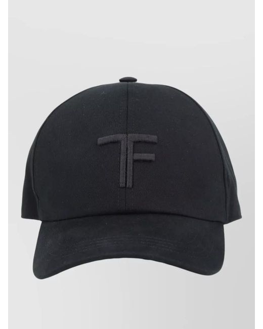 Tom Ford Cotton Baseball Cap in Blue for Men | Lyst UK