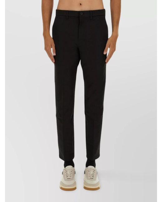 BOSS Tailored Trousers With Side And Back Pockets in Black for Men ...
