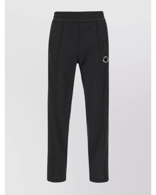 Moncler Palm Angels Joggers With Side Fabric Insert in Black for Men | Lyst