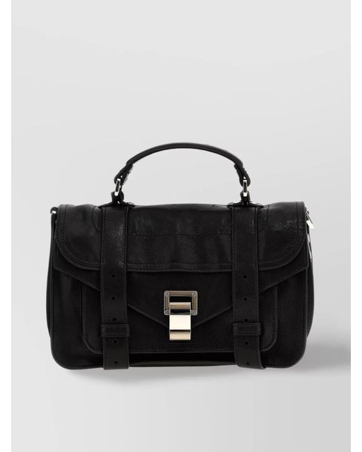 Proenza Schouler Small Ps1 Bag With Strap And Handle in Black | Lyst