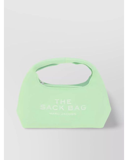 Marc Jacobs Mini Leather Sack Handbag in Green | Lyst UK
