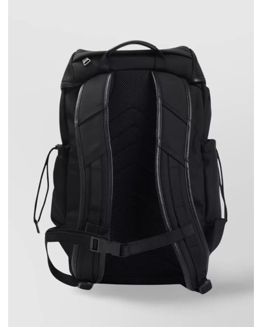 Moncler Tech Backpack Side Pockets in Black for Men | Lyst UK