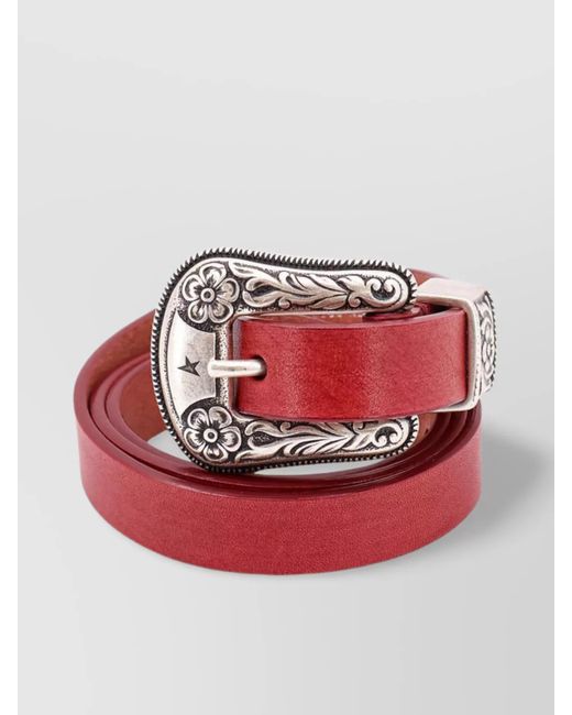 Golden Goose Leather Belt With Metal Western Buckle | Lyst UK