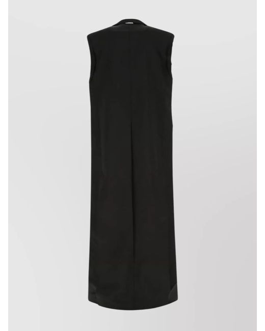 Vetements Back Slit Tailored Wool Coat in Black for Men | Lyst UK