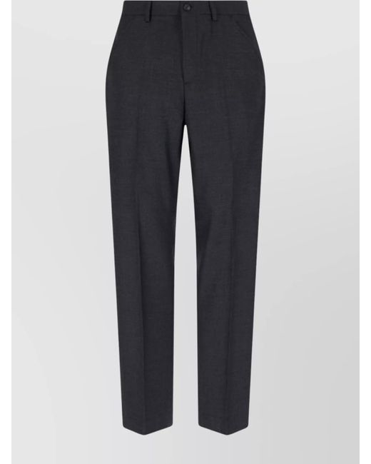 Our Legacy Straight Trousers Back Pocket in Blue for Men | Lyst