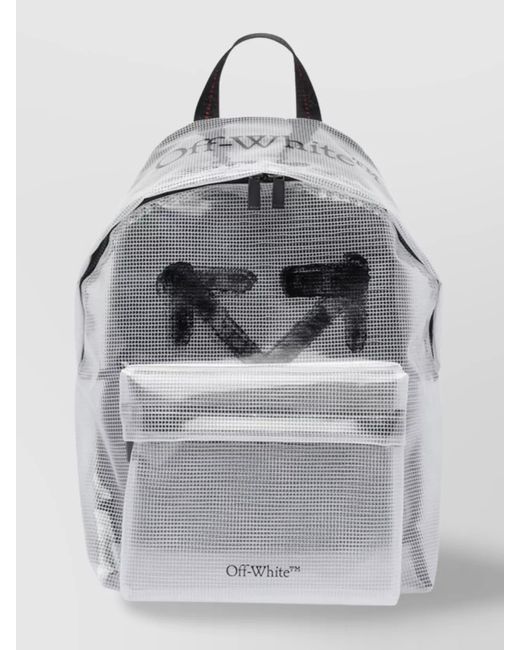 Off-White c/o Virgil Abloh Transparent Heritage Backpack Adaptable ...