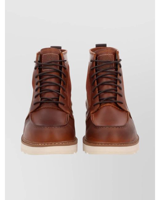 Timberland Stylish Boots With Contrast Stitching And Rubber Sole in ...