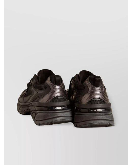 Golden Goose Starlight Panelled Mesh Sneakers in Black | Lyst UK