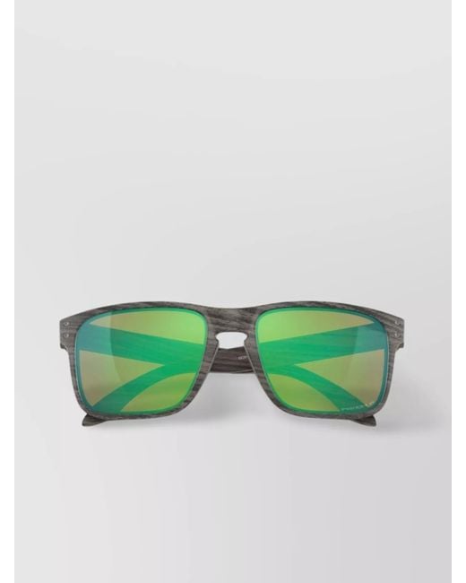 Oakley Square Frame Sunglasses in Green | Lyst