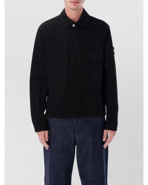 Stone Island Denim Jacket in Blue for Men | Lyst UK
