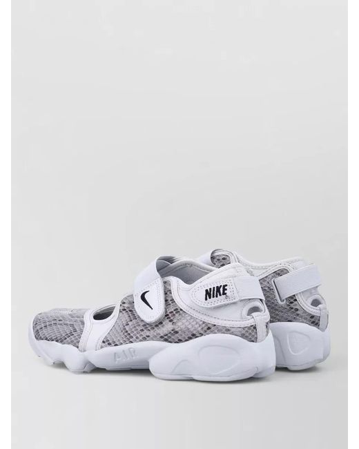 Nike Rift Sneaker Split Toe Leather Snakeskin in White | Lyst UK