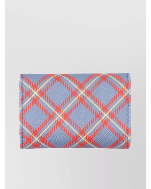 Vivienne Westwood Checkered Pattern Envelope Billfold | Lyst