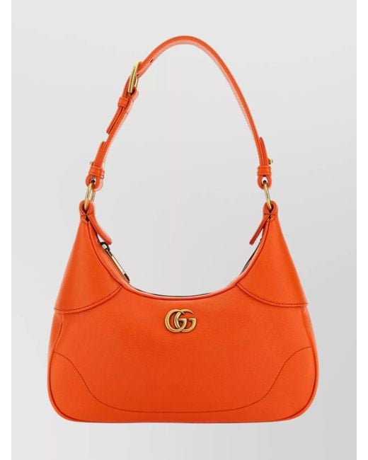 Gucci Compact Aphrodite Bag in Orange | Lyst