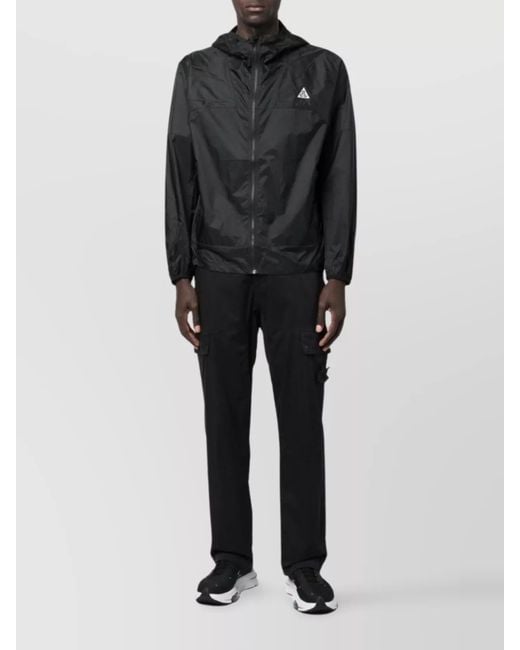 Nike Jackets Hooded High Neck in Black for Men | Lyst UK