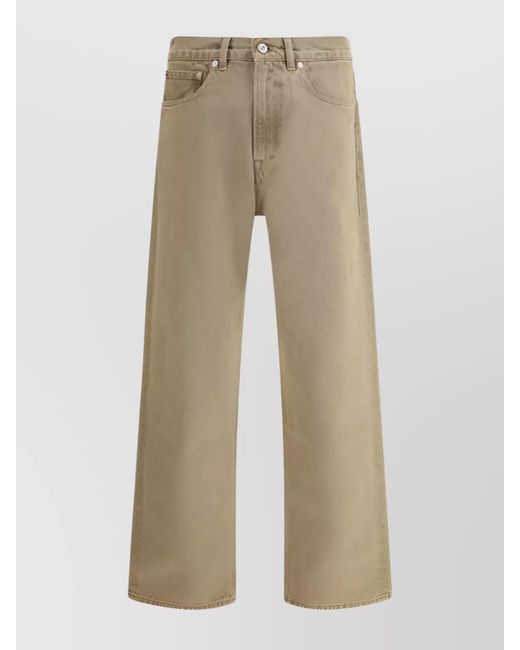 Our Legacy Third Cut Denim Trousers in Natural for Men | Lyst