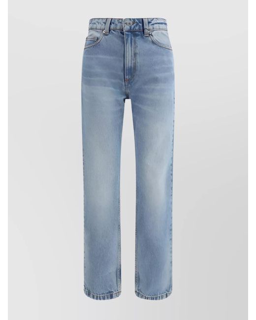 Ami Paris Slim Fit Skinny Jeans With Five-Pocket Style in Blue | Lyst