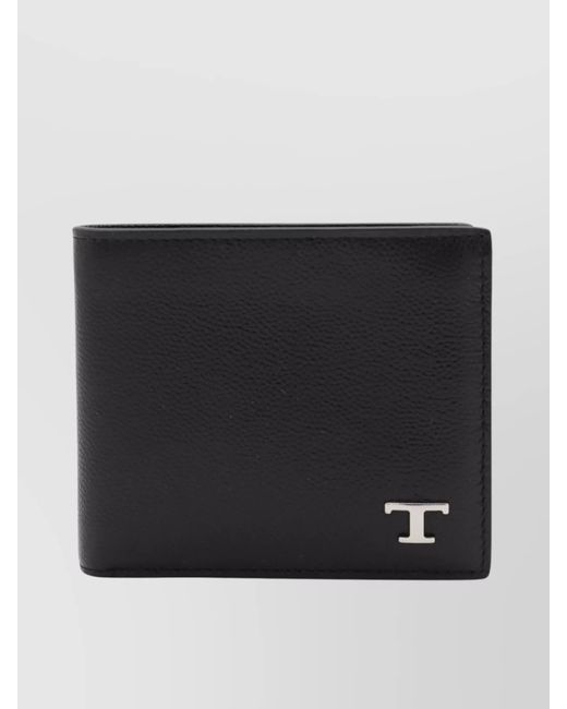 Tod's Fold Wallets Bi-Fold Design in Black for Men | Lyst UK