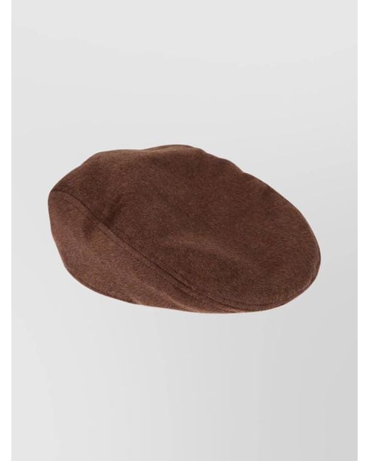 Jacquemus Valerie Soft Texture Beret Hat in Brown | Lyst