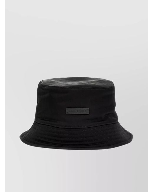 Fear Of God Logo Patch Bucket Hat in Black for Men | Lyst