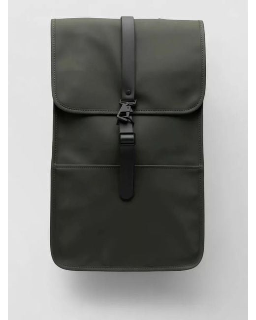 Rains Backpack W3 Waterproof Adjustable Straps Handle in Grey | Lyst UK