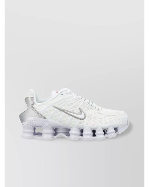 Nike Mesh Upper Rubber Outsole Sneakers in White | Lyst
