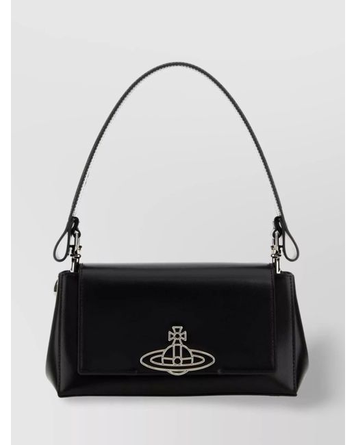 Vivienne Westwood Medium Rectangular Hazel Shoulder Bag in Black | Lyst