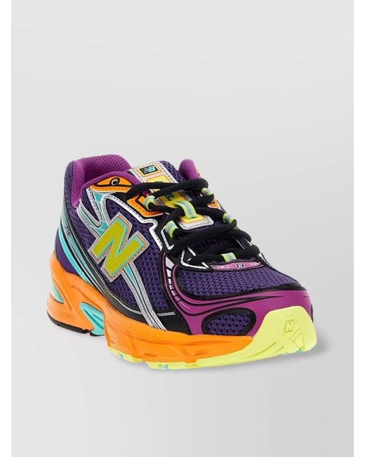 New Balance '740' Mesh Upper Sneakers in Blue | Lyst