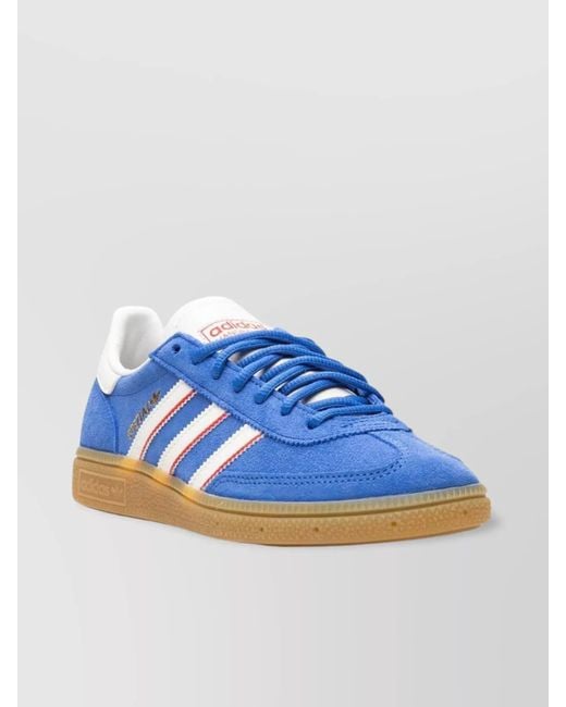 adidas Handball Sneaker Round Toe in Blue for Men | Lyst