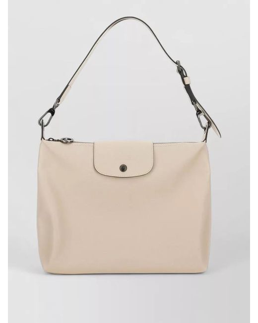 Longchamp Hobo Shoulder Bag Le Pliage Xtra in Natural | Lyst