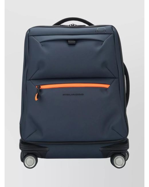 Piquadro Travel Trolley With Multiple Handles And Wheels in Blue | Lyst